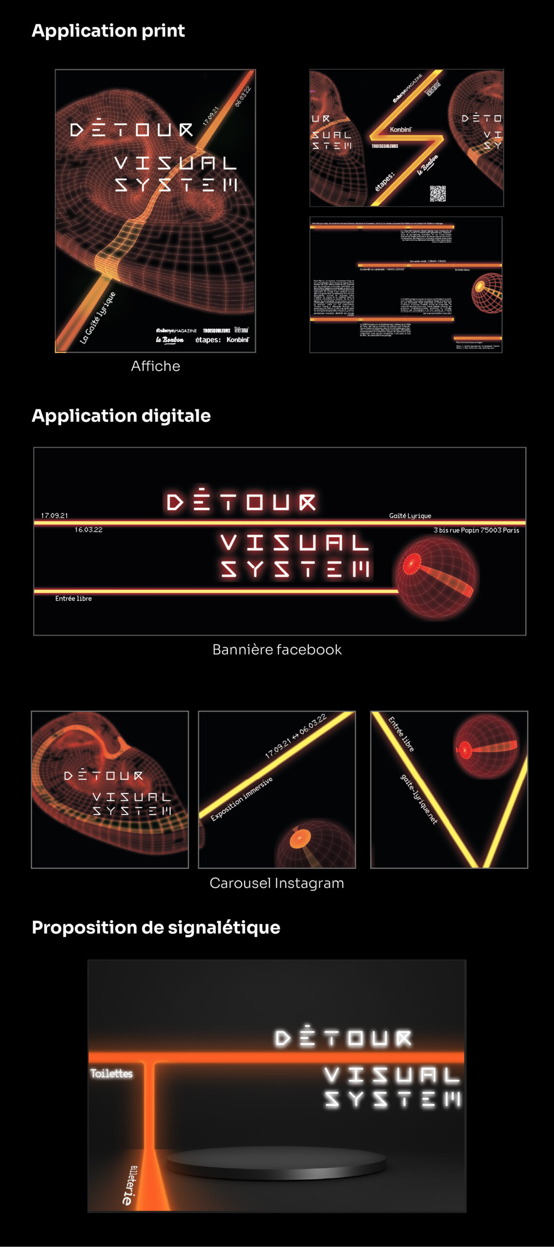Détour – Visual system | Benjamin Dion